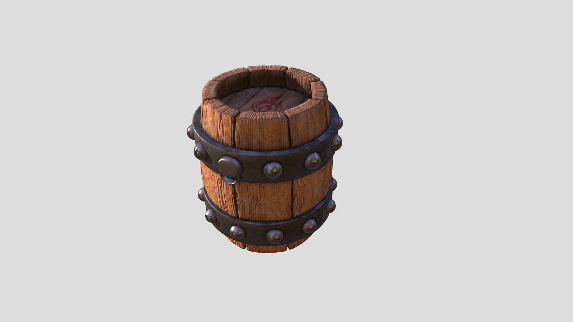 fantasy barrel - 3D model by Jasmin2606 [dfa1abf] - Sketchfab