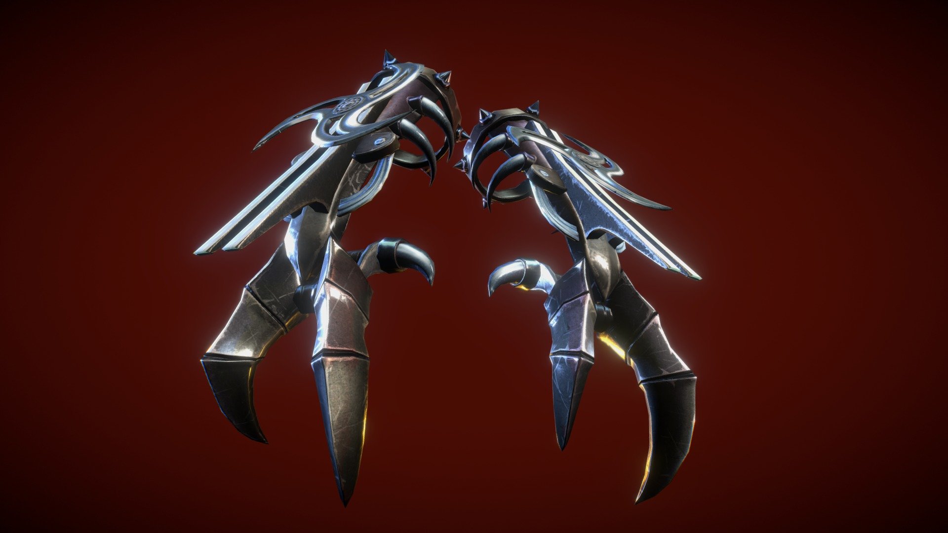 Gauntlet from Six Guns - 3D model by Artem Shupa-Dubrova (@fxtema ...