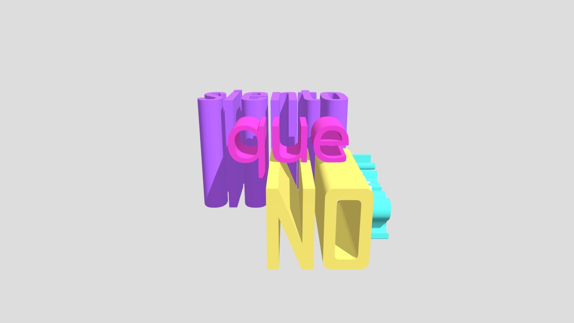 No - Download Free 3D model by lalulula [dfa3eab] - Sketchfab