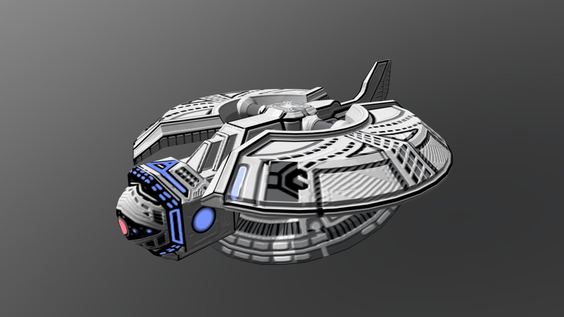 Repulsor-Lift Drone - 3D model by nightsblood [dfa3f52] - Sketchfab