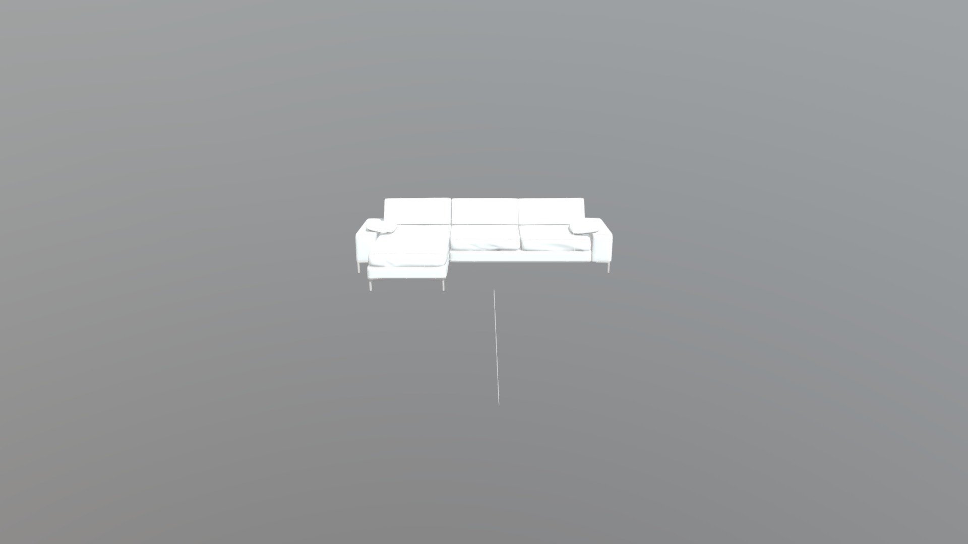 Arena Sectional with Chaise Sofa - Download Free 3D model by ...