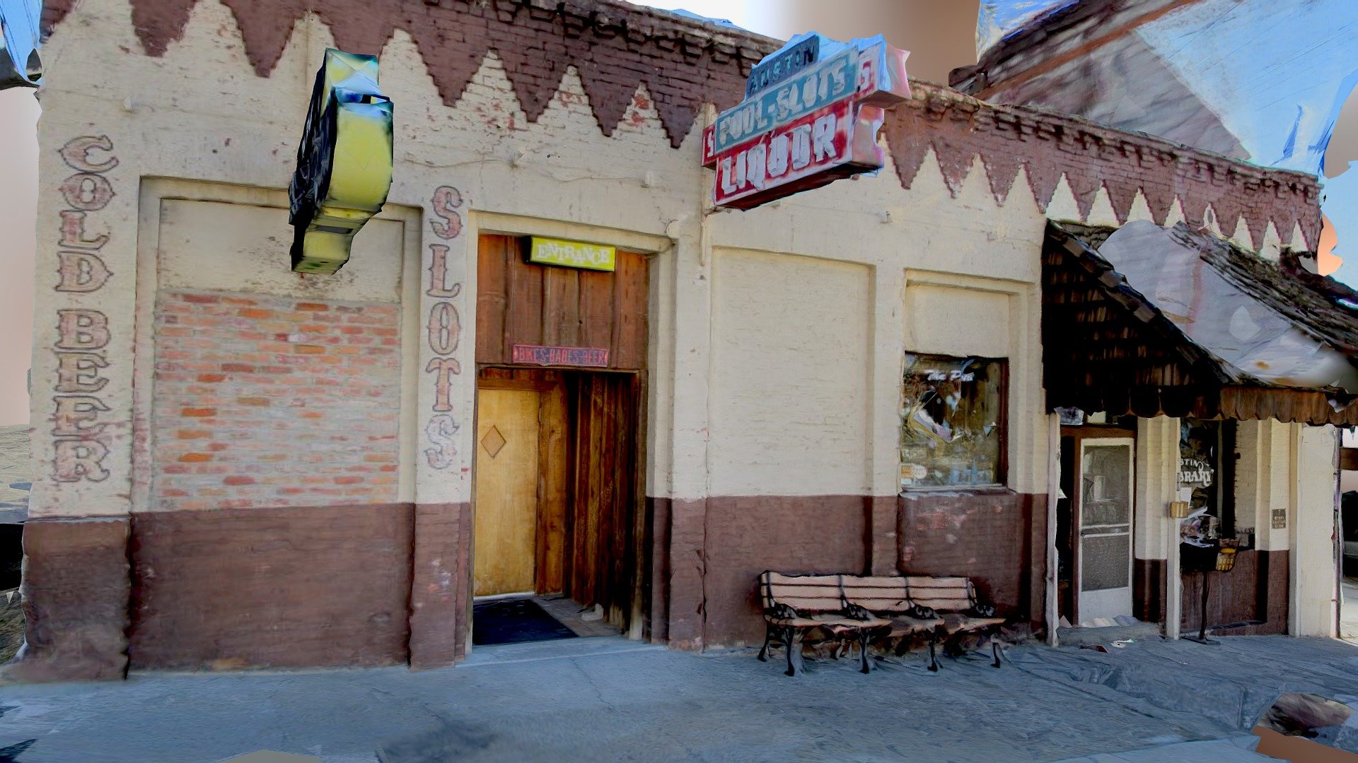 Austin Nevada Saloon - 3D model by John Toeppen (@toeppen) [dfa7841 ...