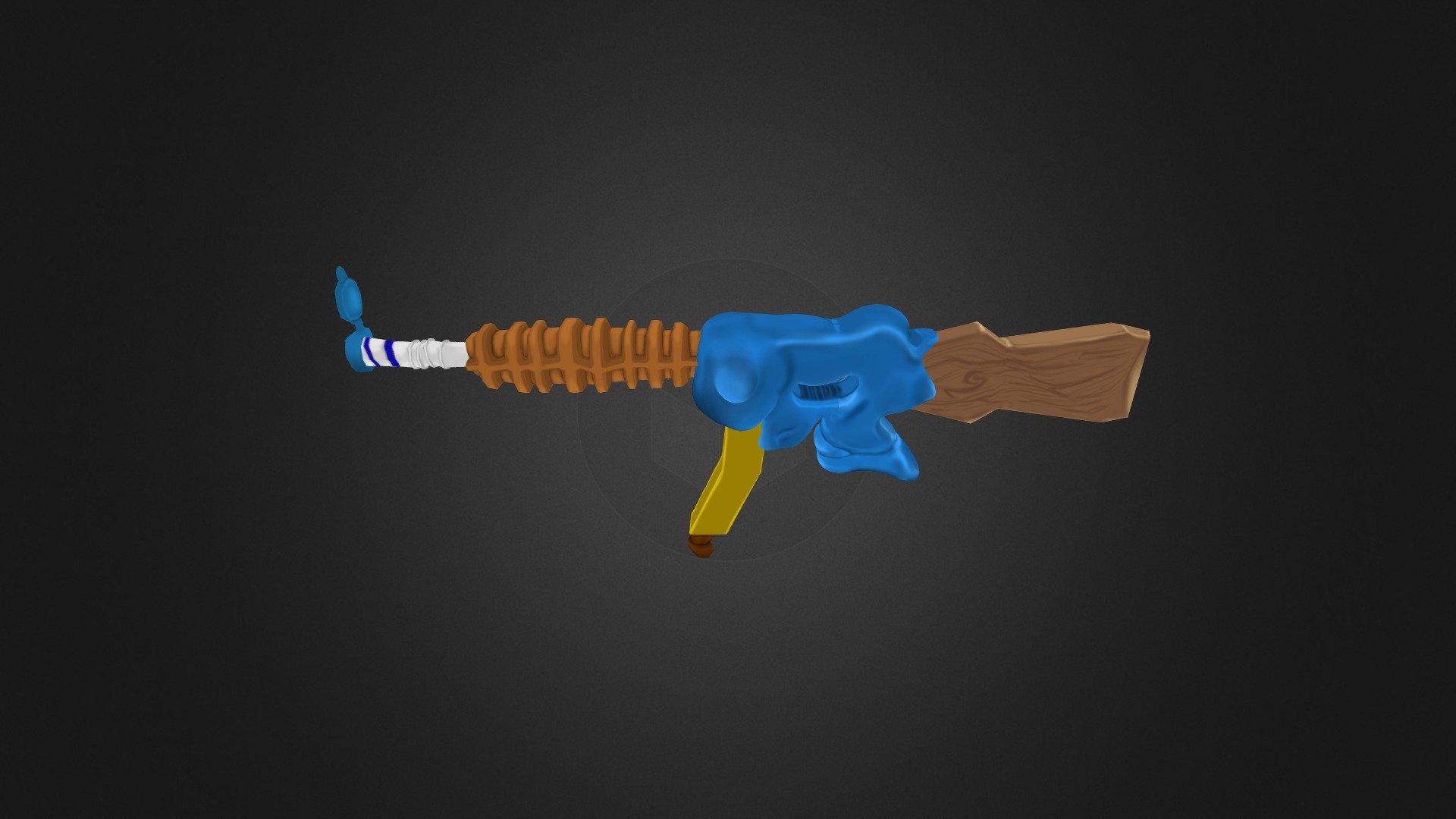 icecream gun - 3D model by stewart140 [dfa7fb6] - Sketchfab
