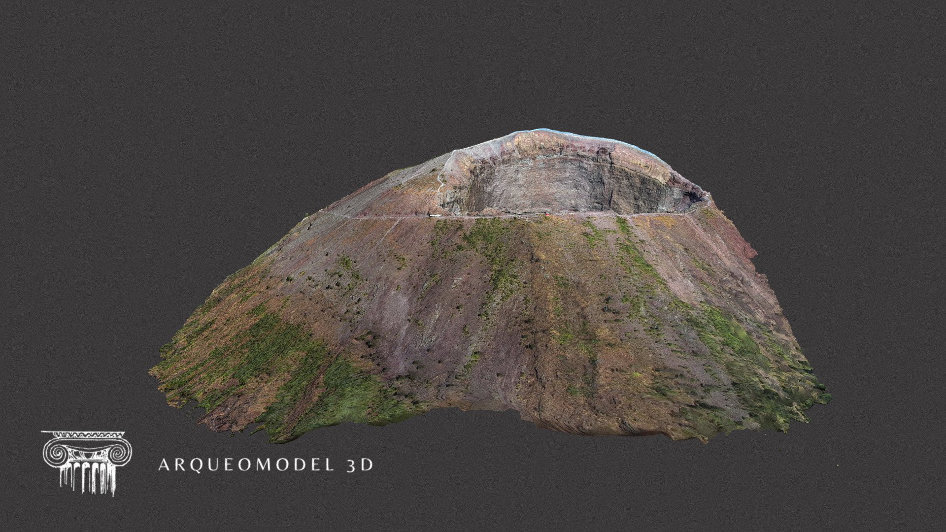 Mount Vesusvius | ITALY - Buy Royalty Free 3D model by Arqueomodel3D ...