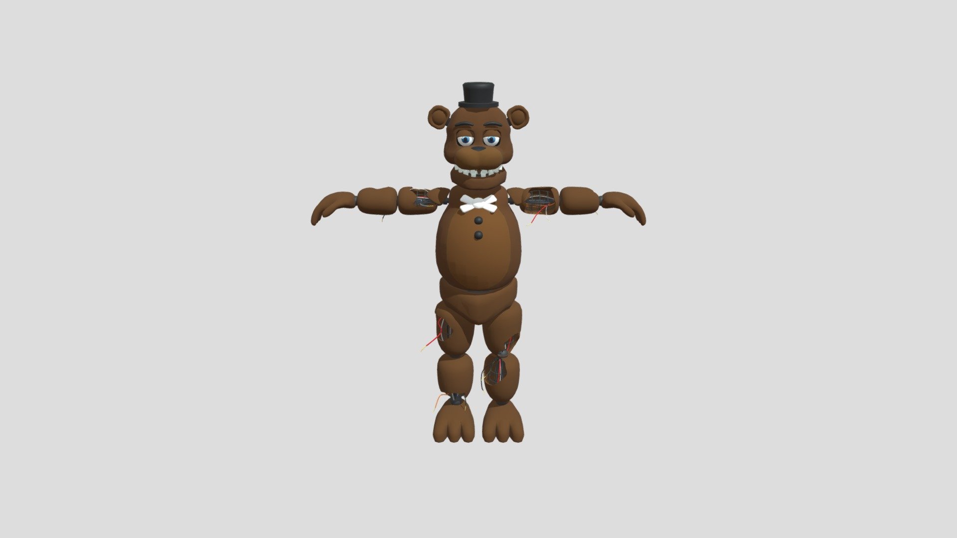 Rafa's Withered Freddy - Download Free 3D model by Sammy the Citipati ...