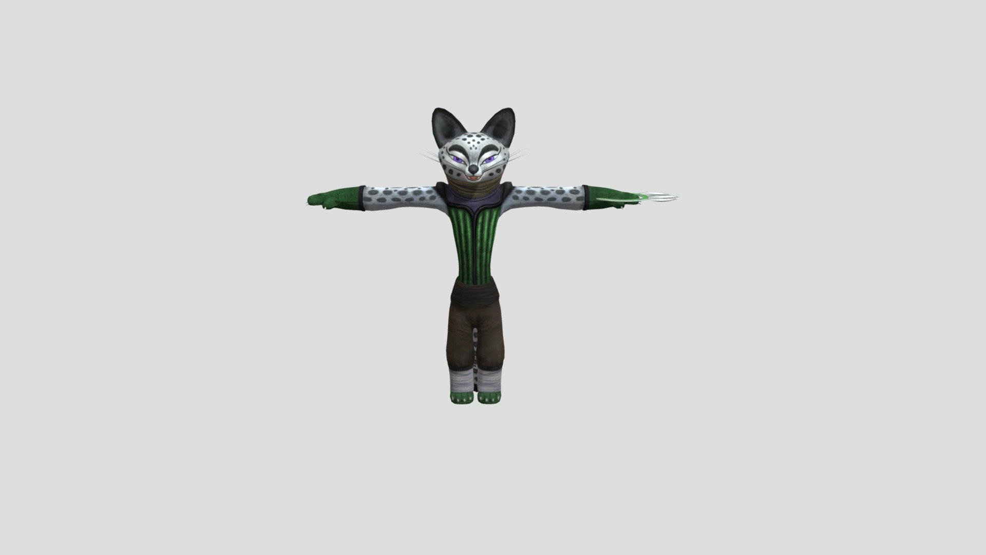 Kung-Fu Panda - Wu - Download Free 3D model by donmcdonough [dfaafba ...