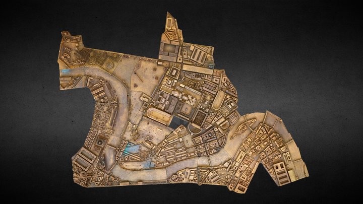 Plan-relief 3D models - Sketchfab