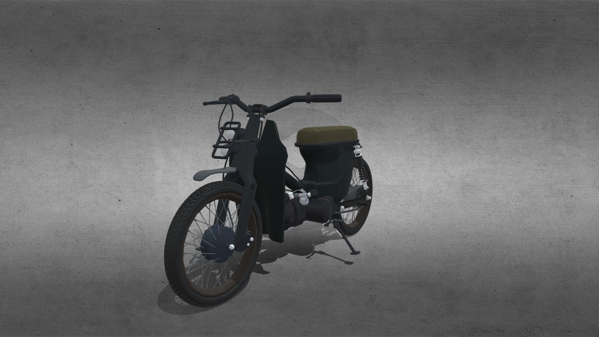 Honda Super CUB - Download Free 3D model by Azimut Cheng (@AzimutCheng ...