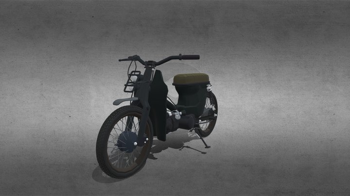 Supercub 3D models - Sketchfab