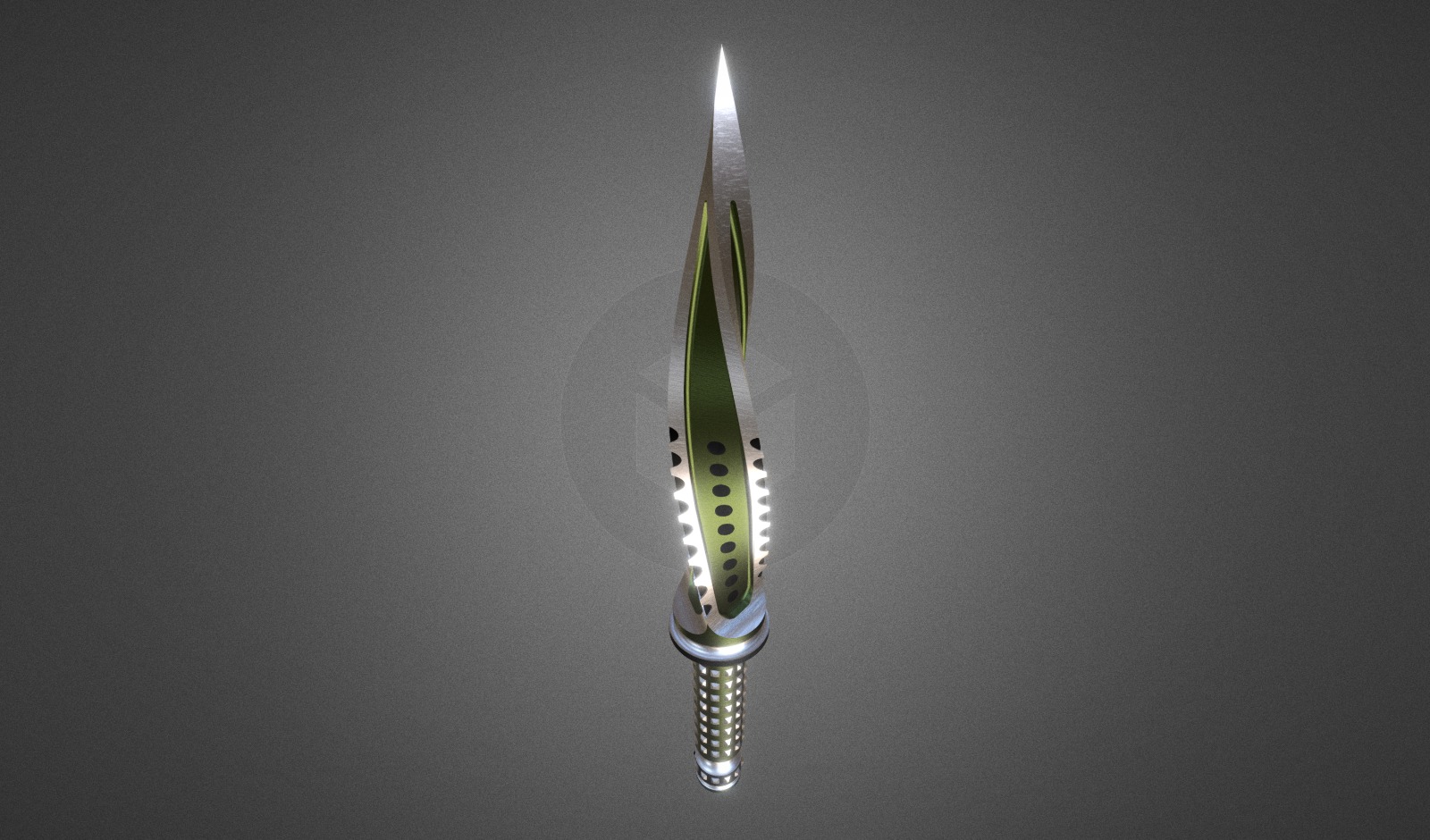 Tri-Dagger - 3D model by Jean-Hugues Bouvrette (@jugz) [dface53 ...