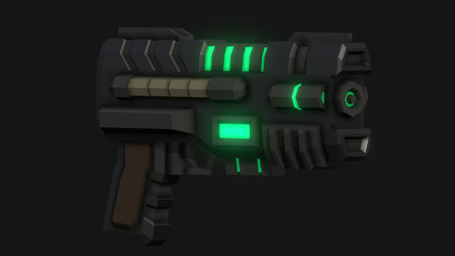 Plasma Defender (Low Poly) - 3D model by Likonisa (@eDU6tjT5IDwTntq ...