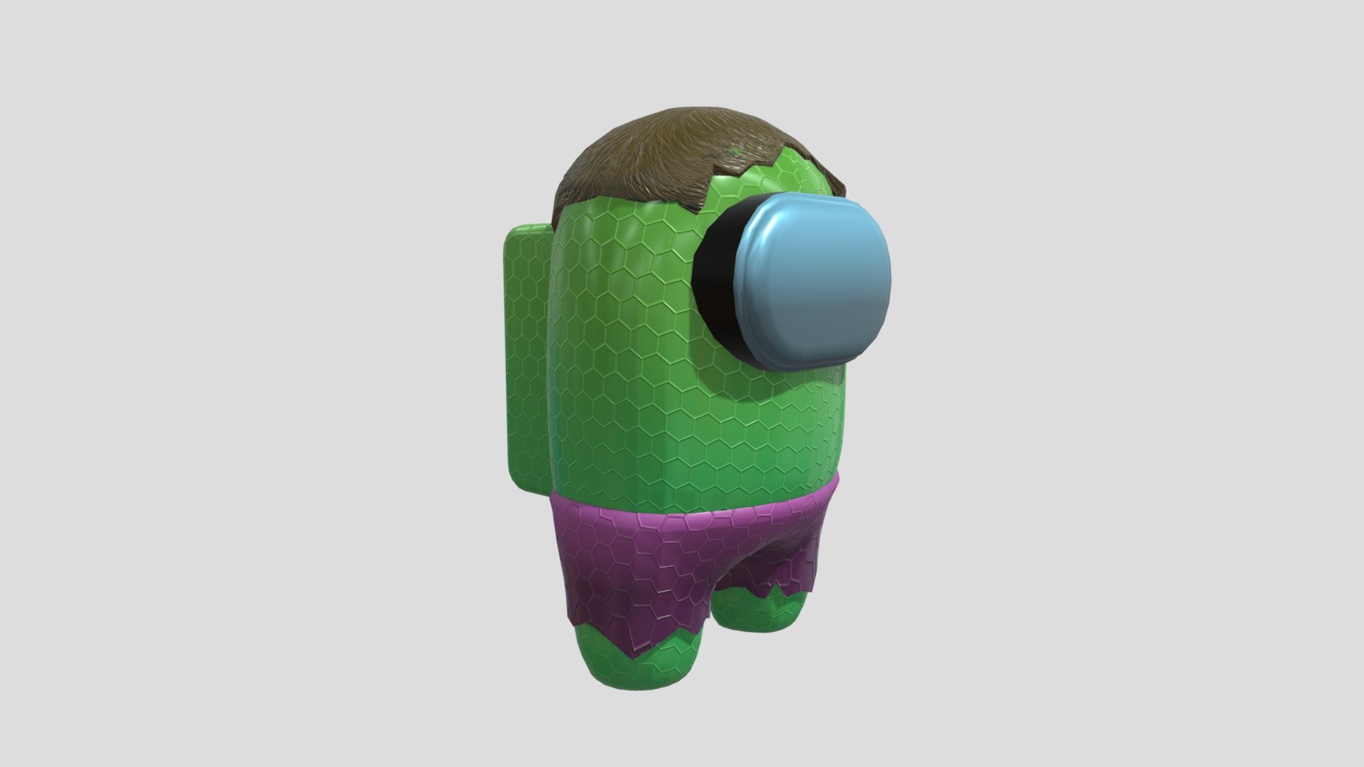 among us 3d Hulk - Download Free 3D model by Cartoon Props ...