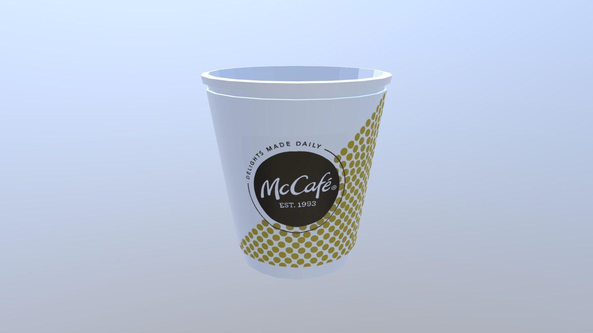 Coffee Cup Base - 3D model by fbillings [dfb0a81] - Sketchfab