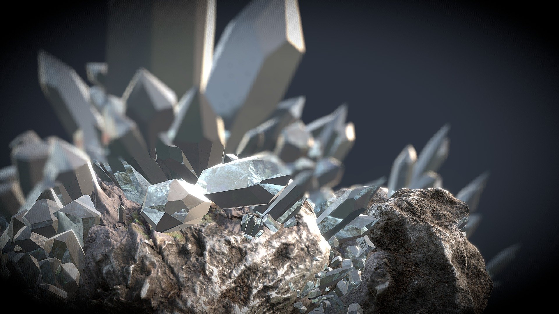 Crystal Refraction - Download Free 3D model by JonParrish [dfb36ef ...