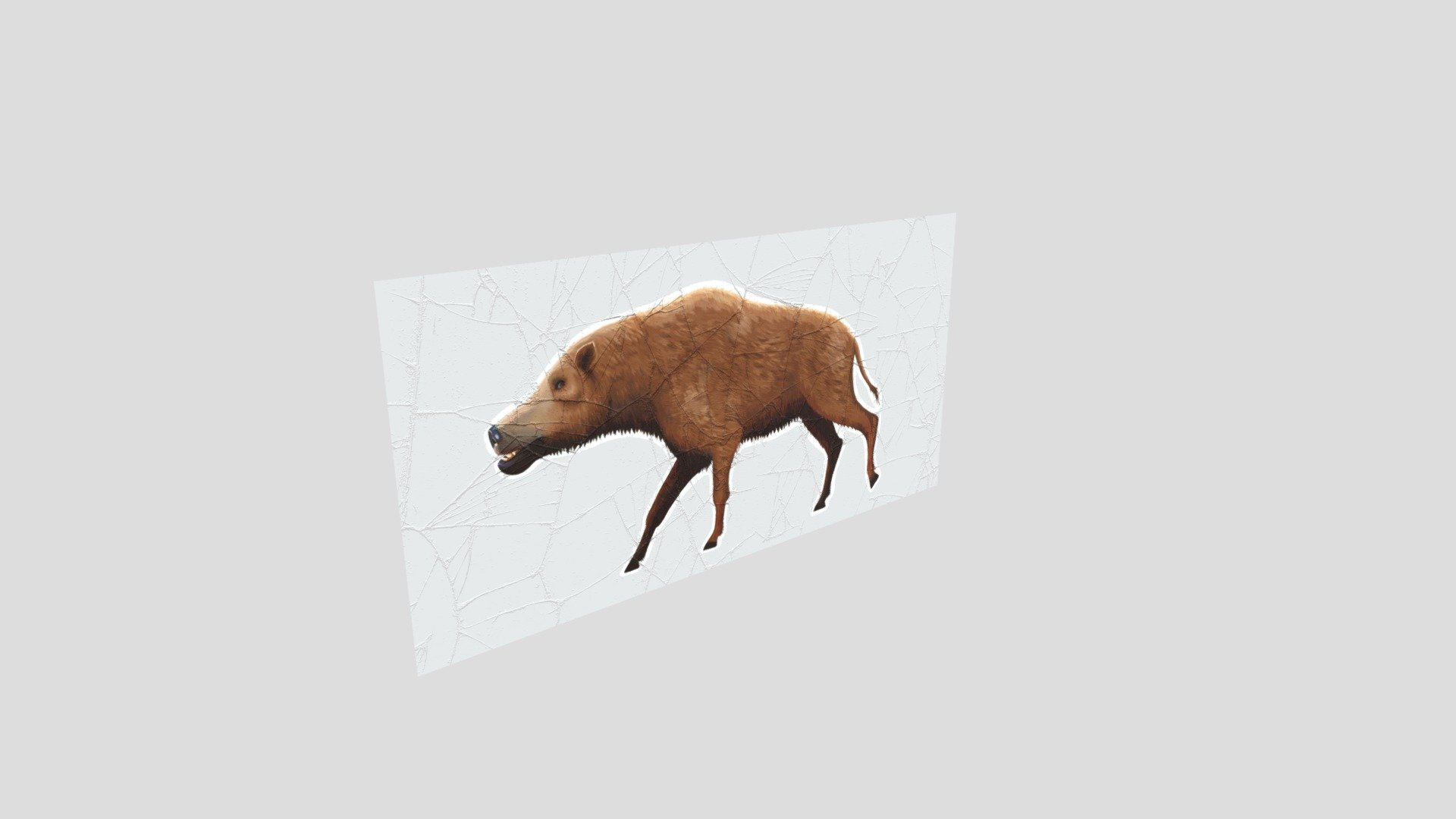 entelodont - Download Free 3D model by ckuta [dfb4b06] - Sketchfab