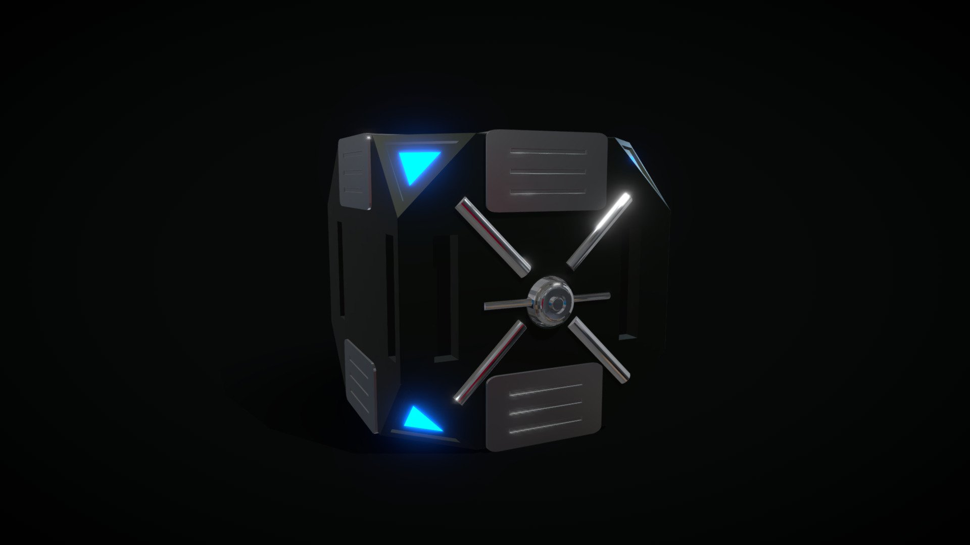 Sci Fi Box - Download Free 3D model by Salman1941 (@csharpandnodejs001 ...