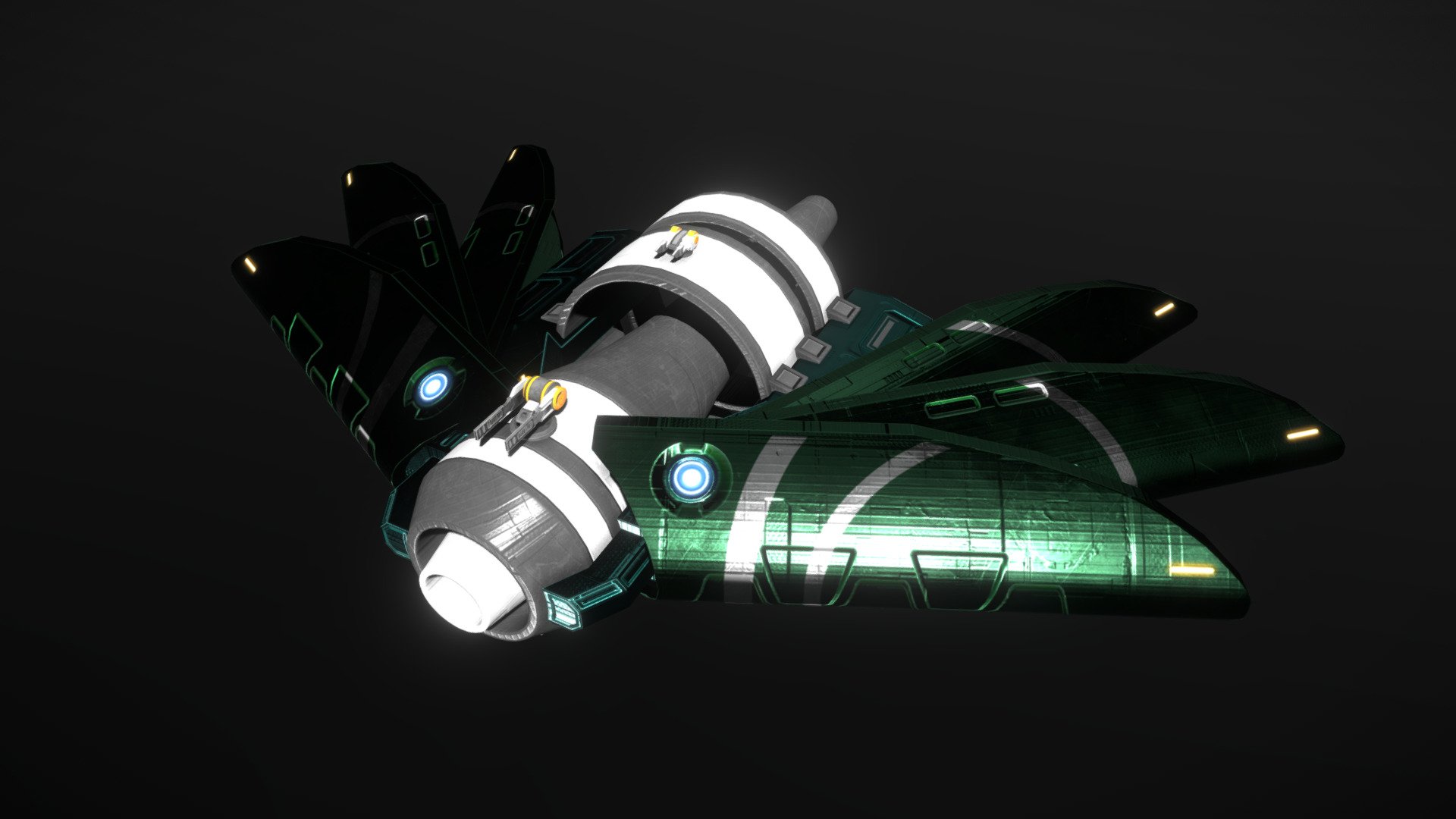 Ankla Alien Destroyer - Buy Royalty Free 3D model by MSGDI [dfb65e3 ...