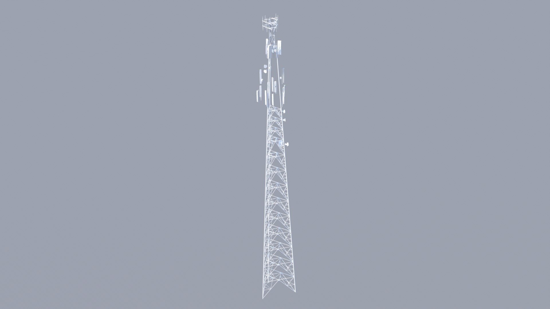 Transmission Tower - 3D model by assetinspect [dfb6e71] - Sketchfab