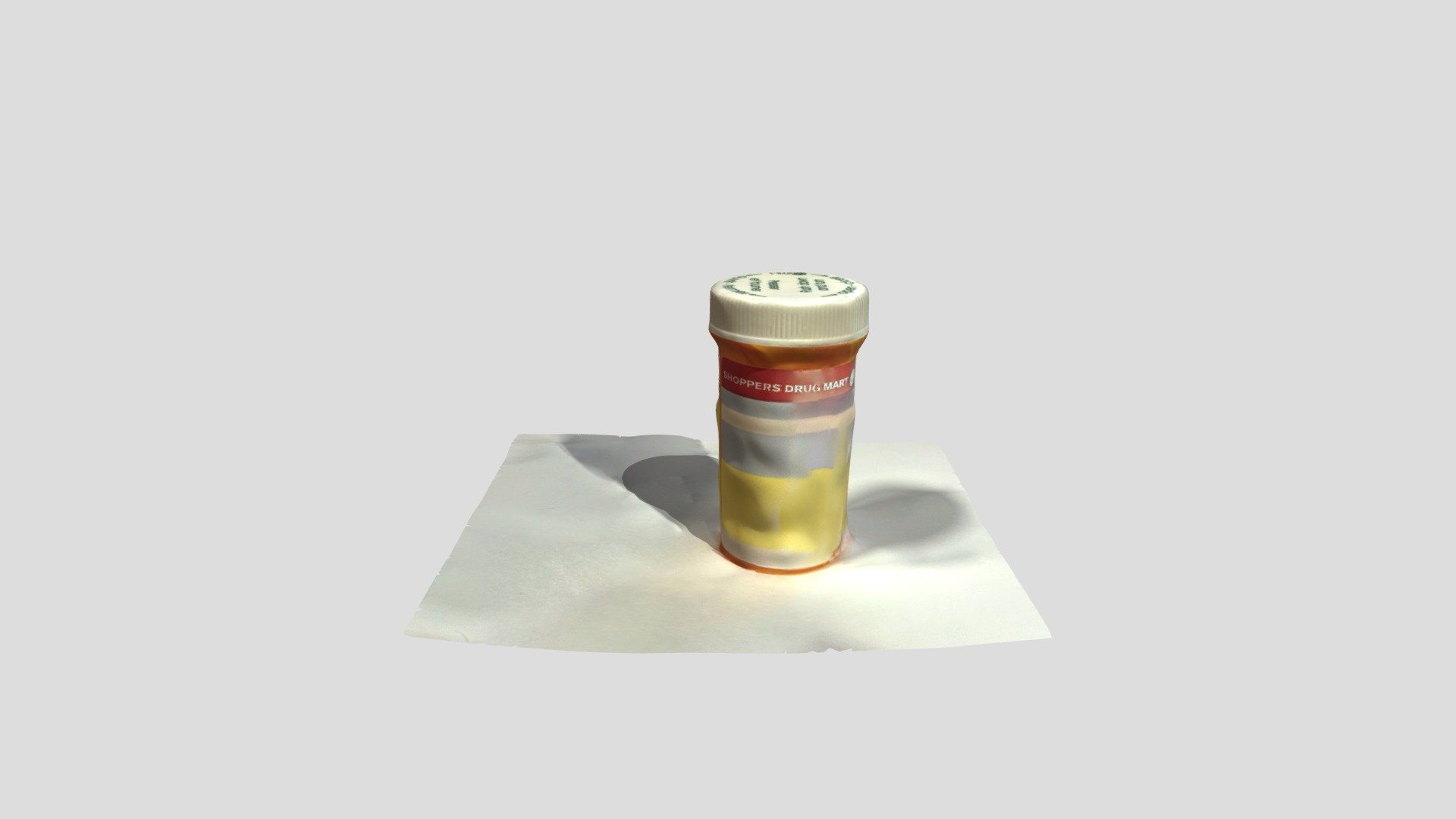 Shoppers Drug Mart Vial - 3D model by bovin [dfb749b] - Sketchfab