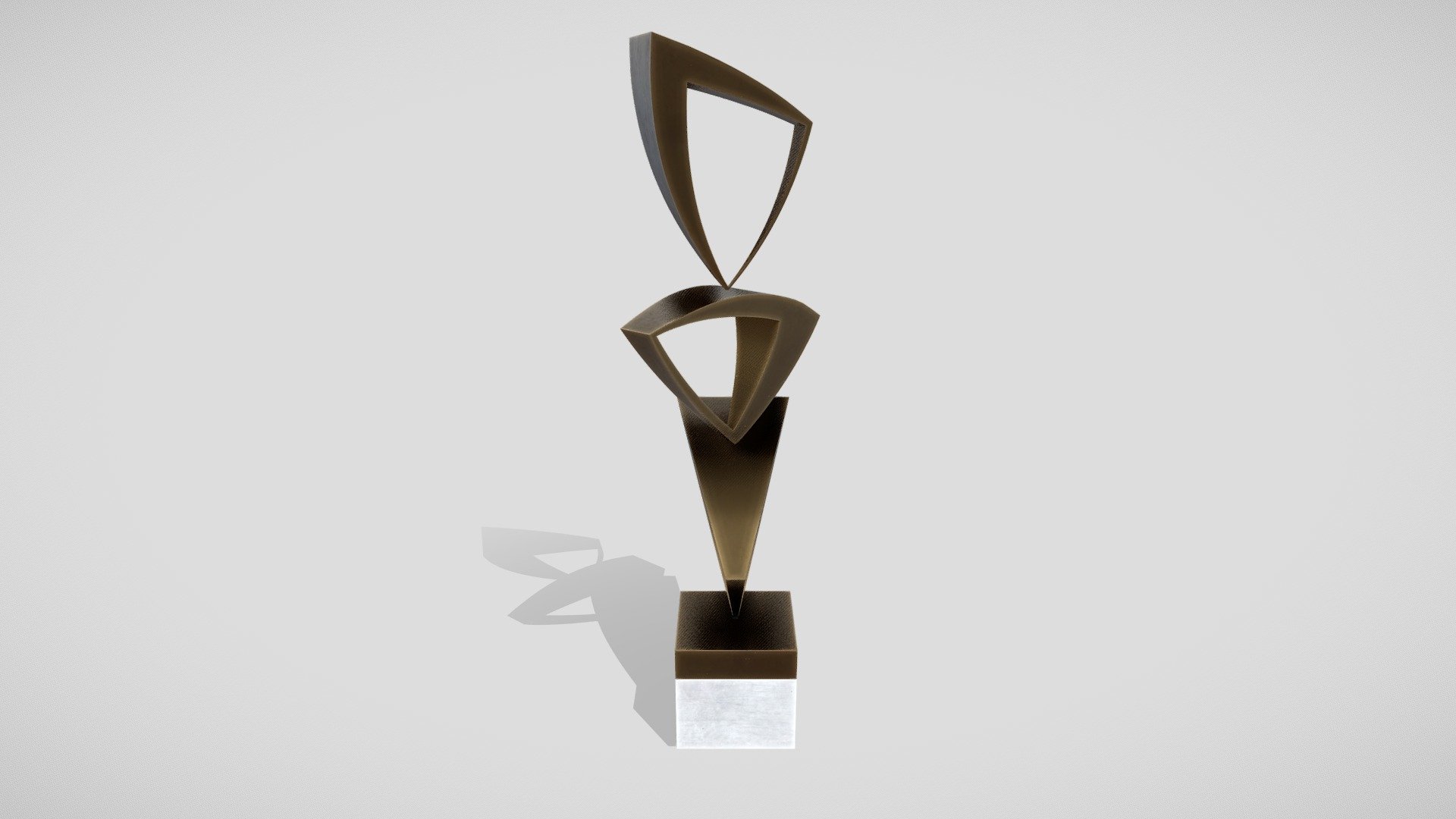 Modern Abstract Metal Art Sculpture 15 - 3D model by gogoskilla ...