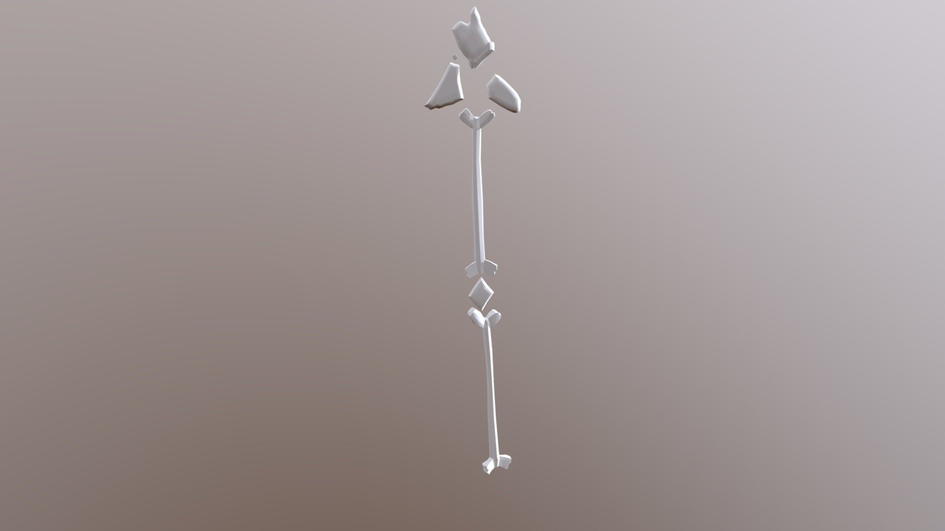Scepter - 3D model by CoralieGonzalez [dfb9c81] - Sketchfab