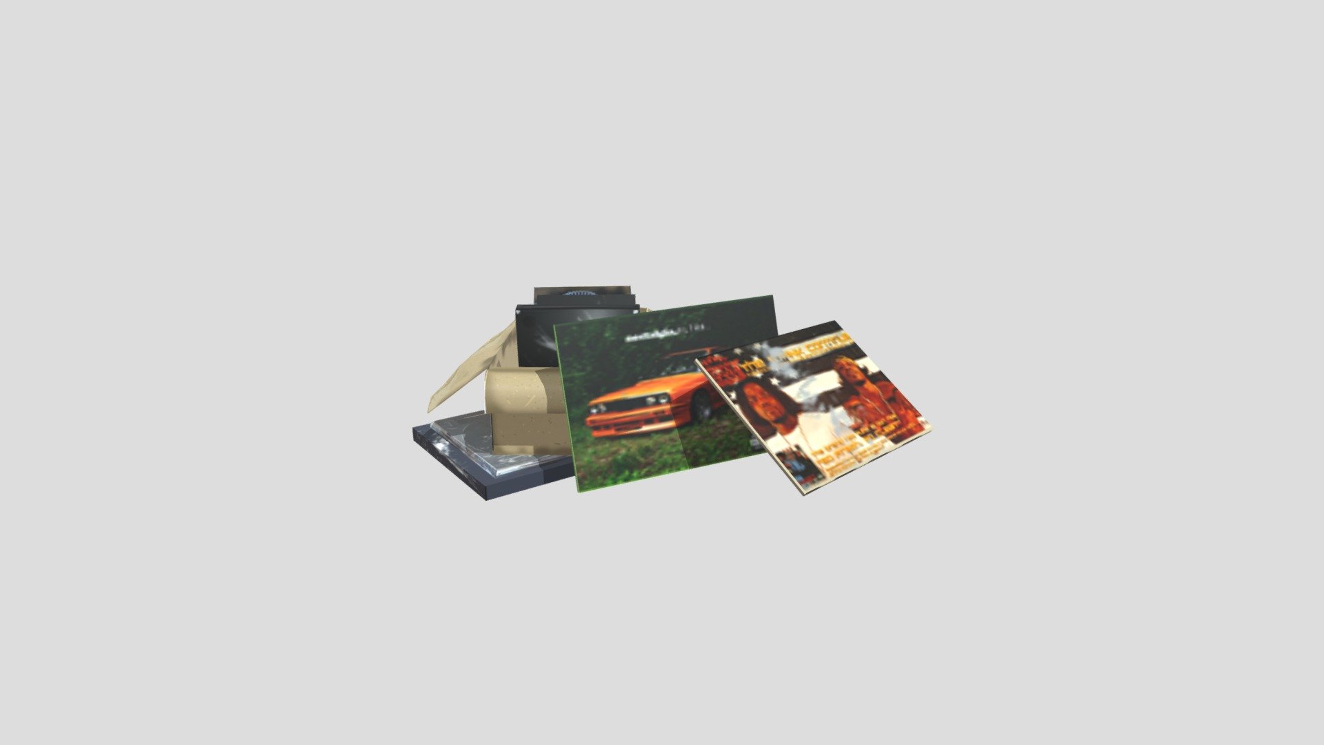 Music Trashbox - 3D model by benarmstrrong [dfba4b7] - Sketchfab