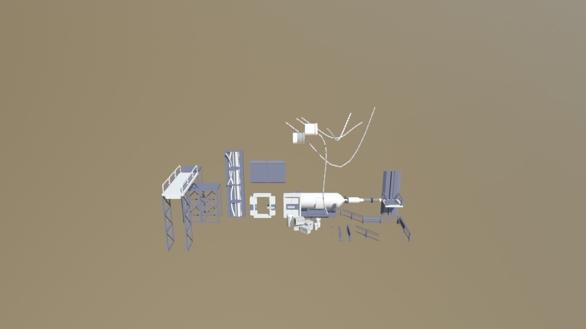 Modular Props - 3D model by katherinelopez [dfba74f] - Sketchfab