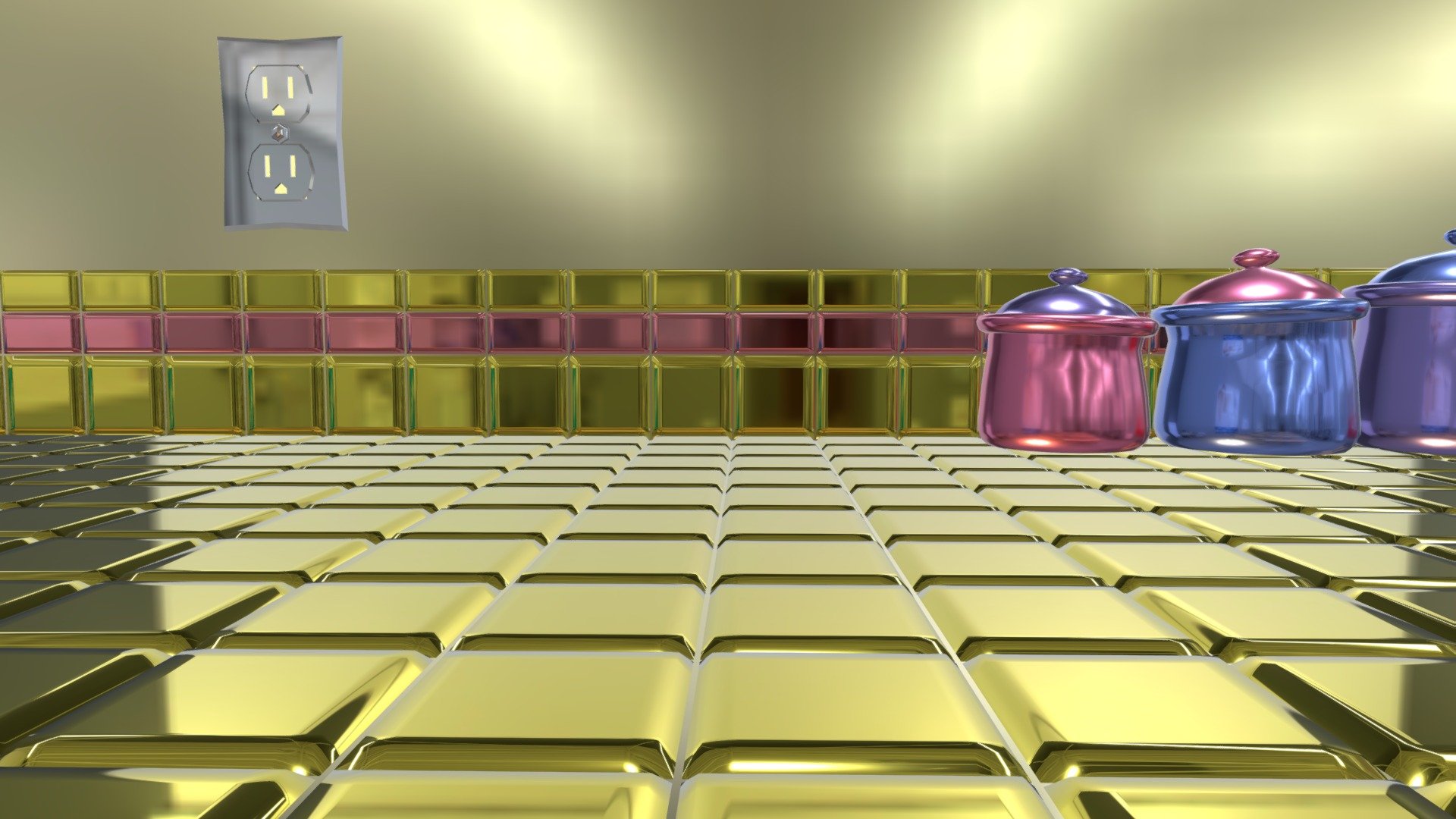 Veggie Tales_ Kitchen_ Countertop_(2000s) - Download Free 3D model by ...