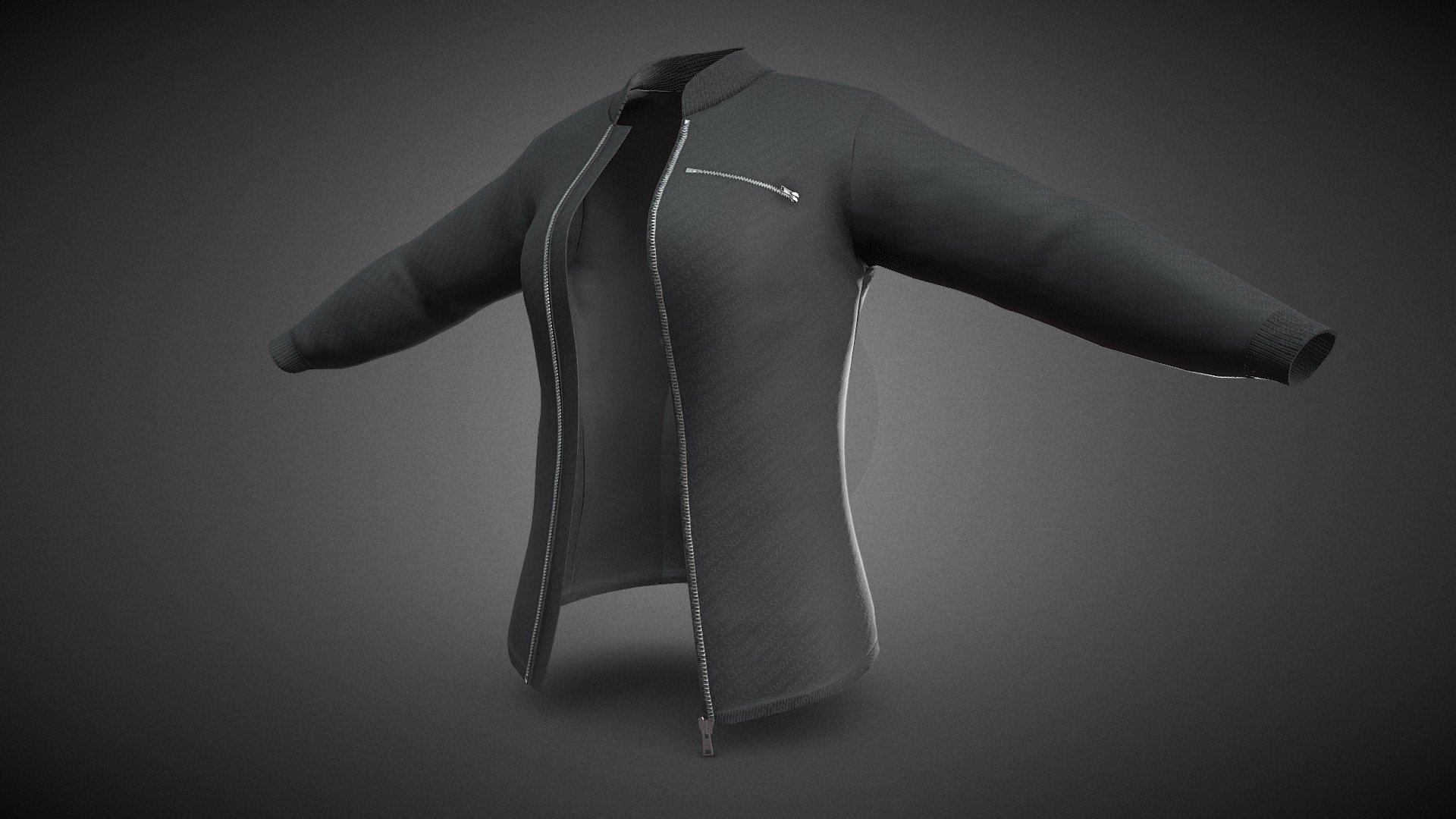 Female Black Jacket Style 1 - Buy Royalty Free 3D model by CG StudioX ...