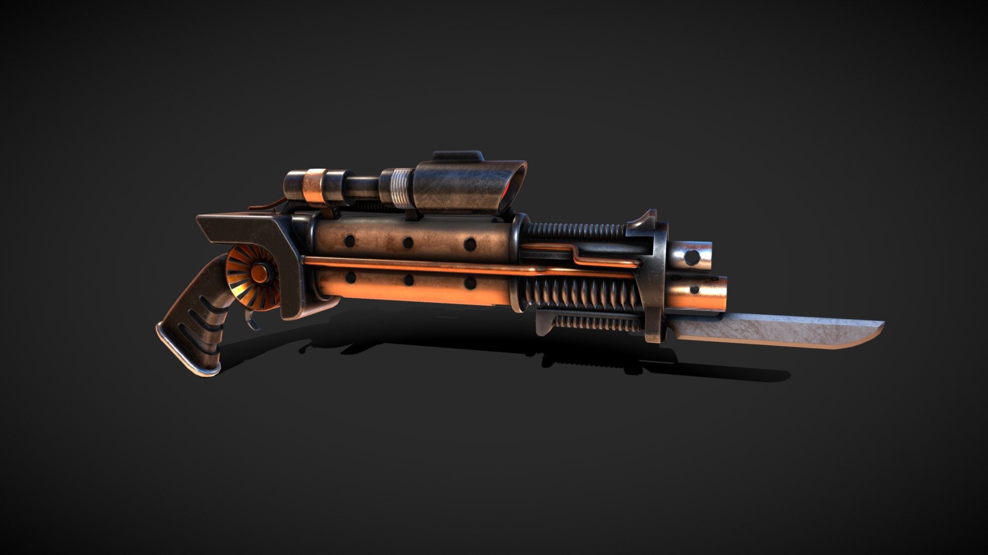 Imperial Marine Combi-weapon - Download Free 3D model by MD ...