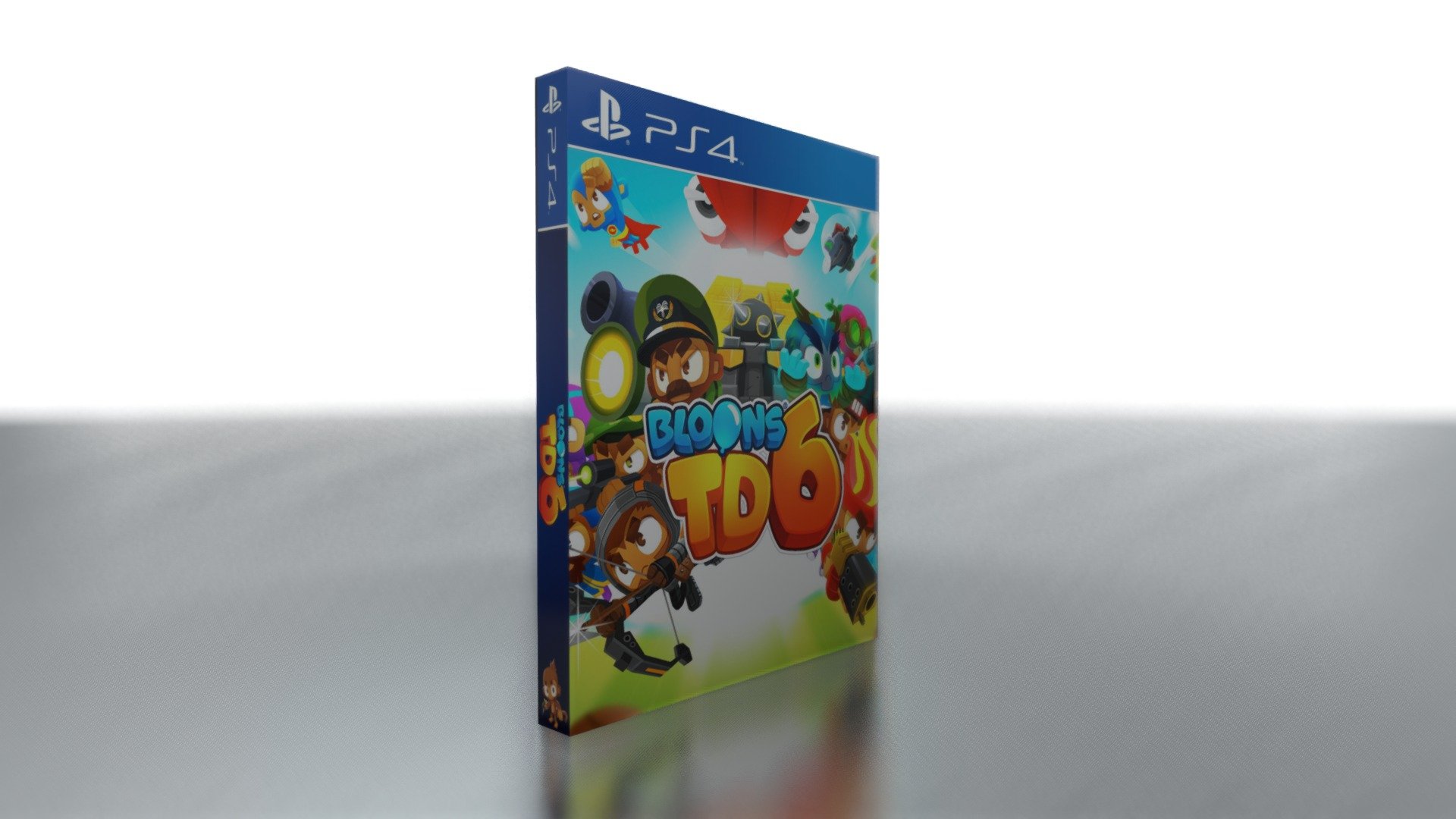Btd6 PlayStation CD BOX - Download Free 3D model by Network manager ...