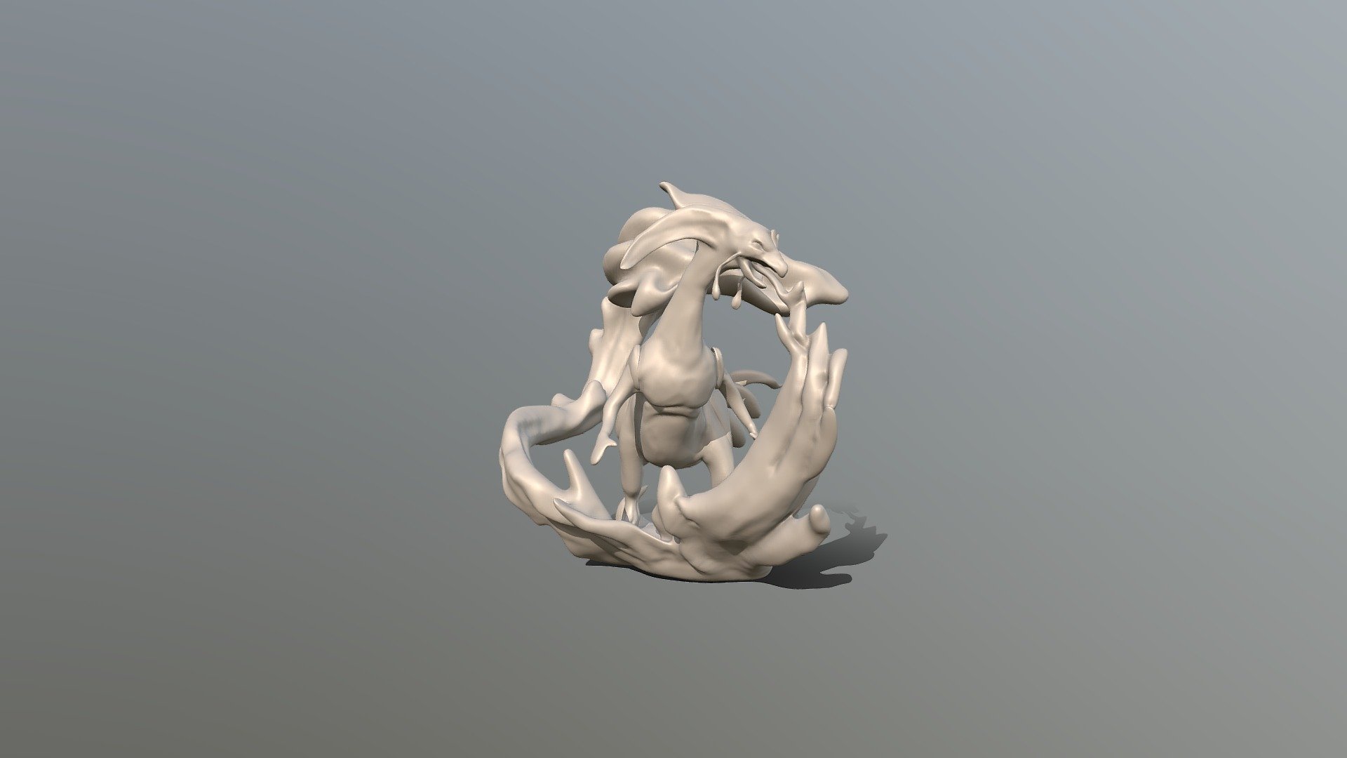 PokemonWaterDragon - Download Free 3D model by henzodrive2 [dfc27ba ...
