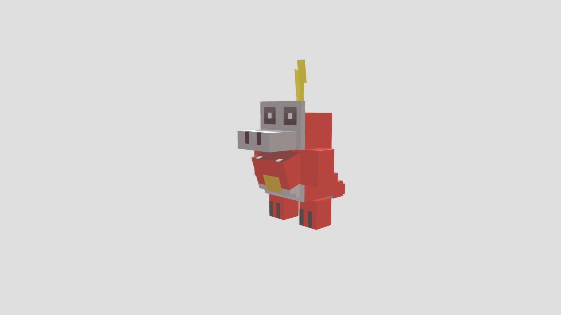fuecoco - 3D model by the nice creeper (@graydon.thomas) [dfc348c ...