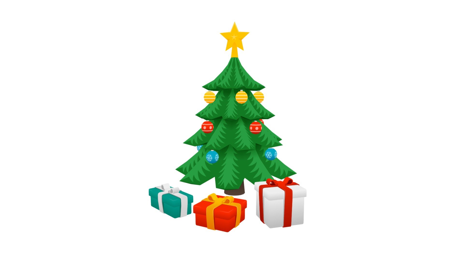 Christmas Tree 3D Model By RitorDP dfc4423 Sketchfab