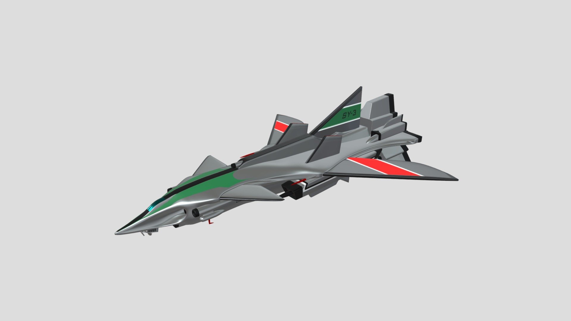 Moonlight SY-3 (DESTROY ALL MONSTERS) - Download Free 3D model by ...