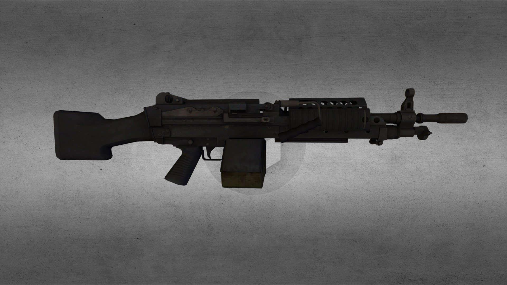 M249 - 3D model by beholdmidia [dfc6fef] - Sketchfab