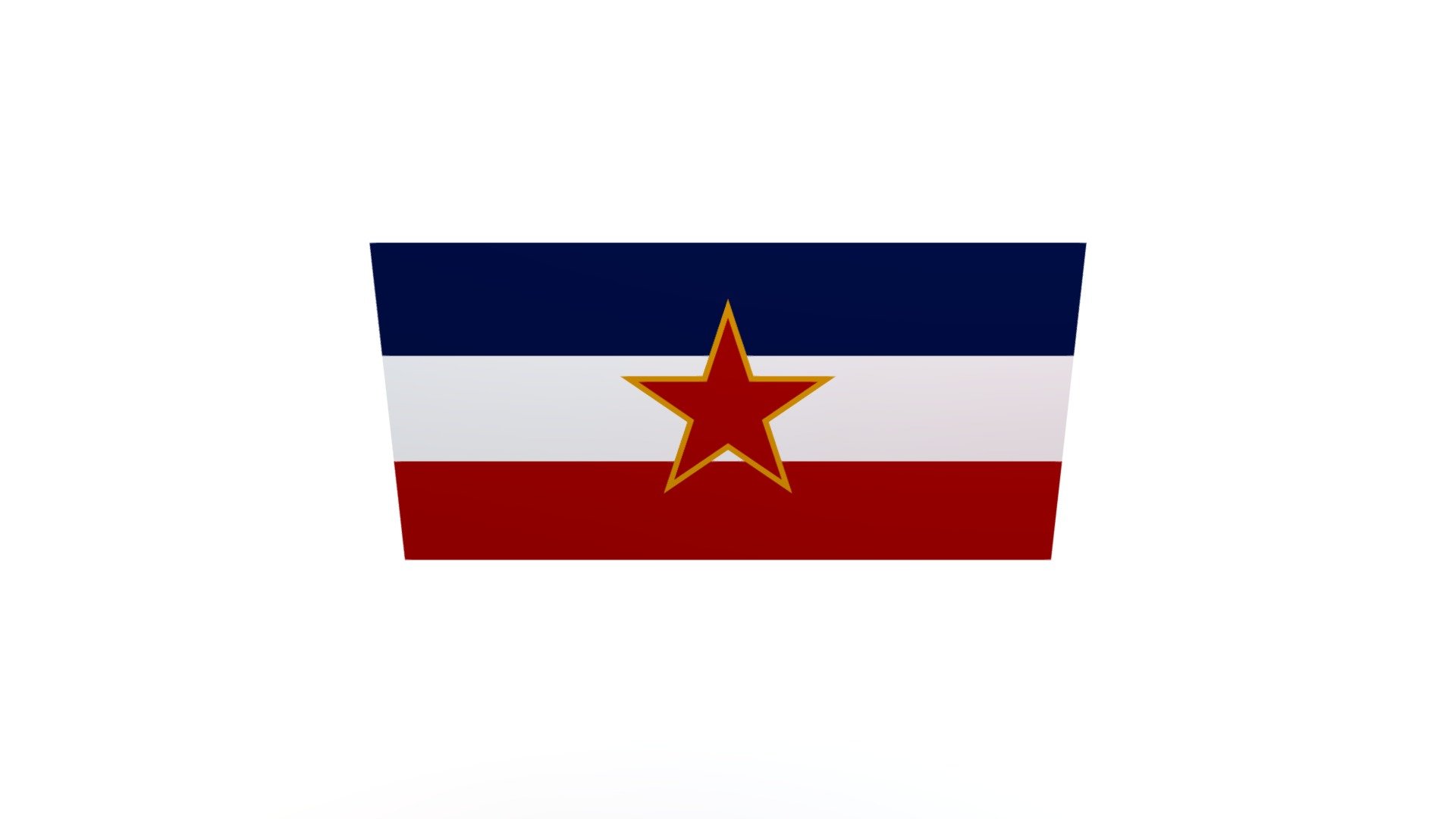 bandera yugoslavia 1946-1992 - 3D model by pedrosura94 [dfc77f1 ...