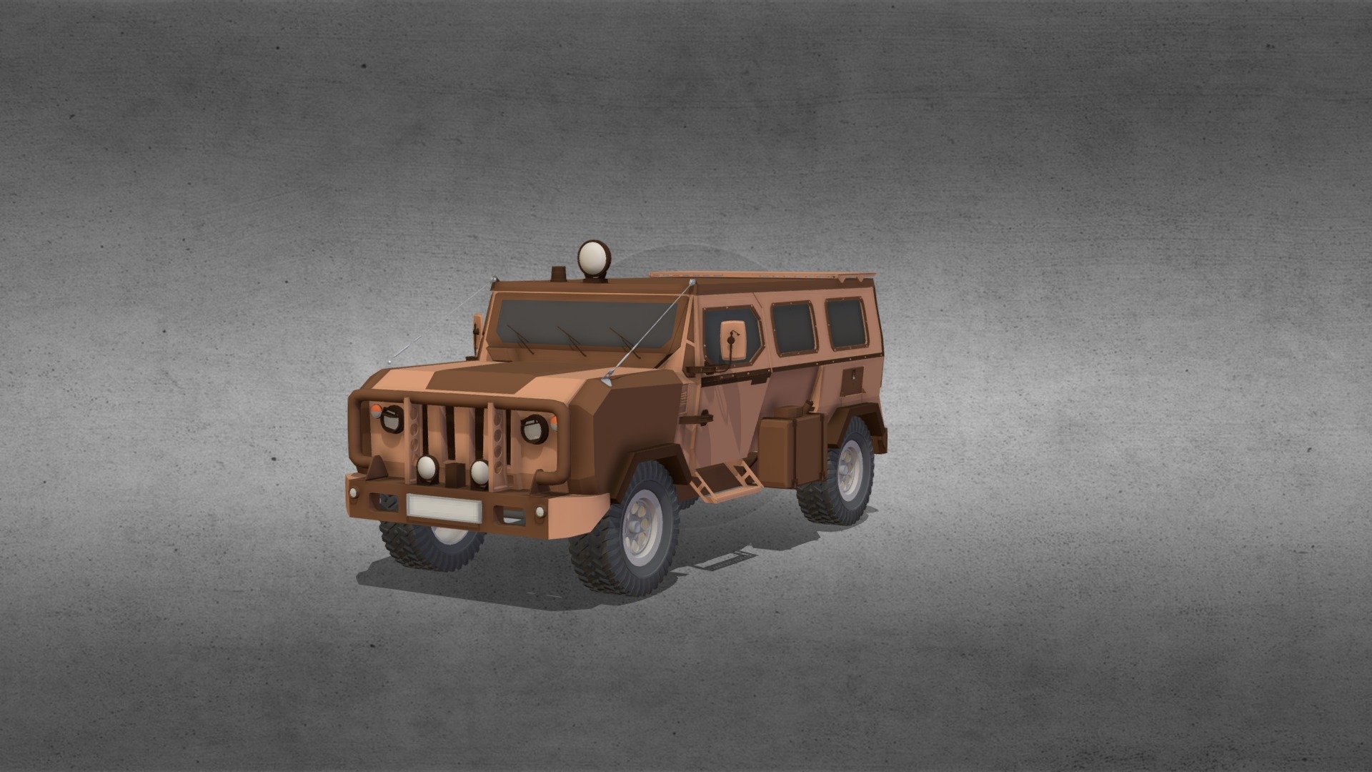 Armored Car Scorpion - Download Free 3D model by awakov_dawid [dfc7ab0 ...