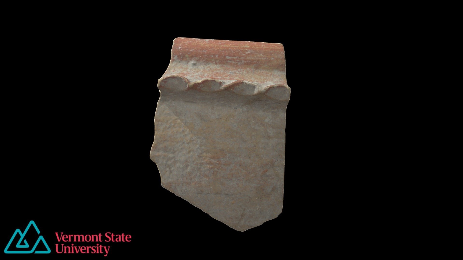 Chaquiste Impressed Potsherd (VTSU3D-75-3) - Download Free 3D model by ...