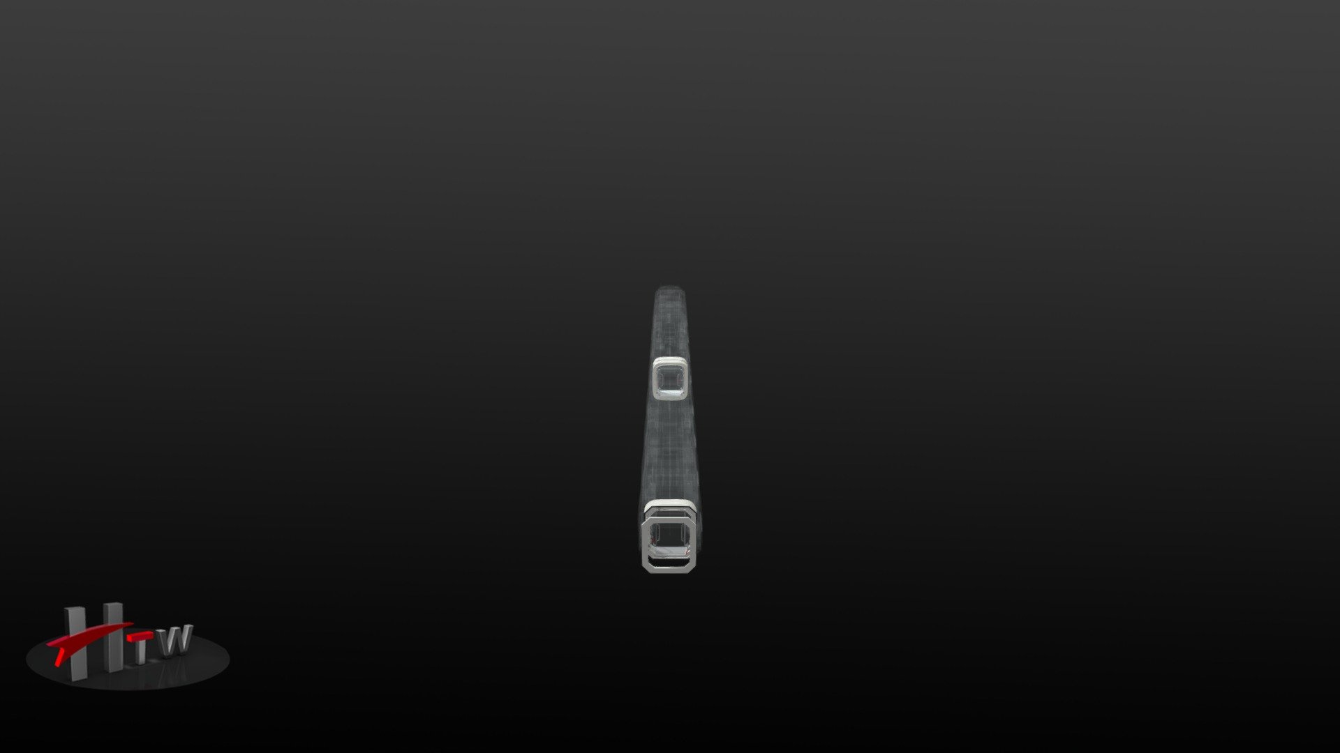 Gangway with coach - 3D model by HTW [dfcbd2d] - Sketchfab