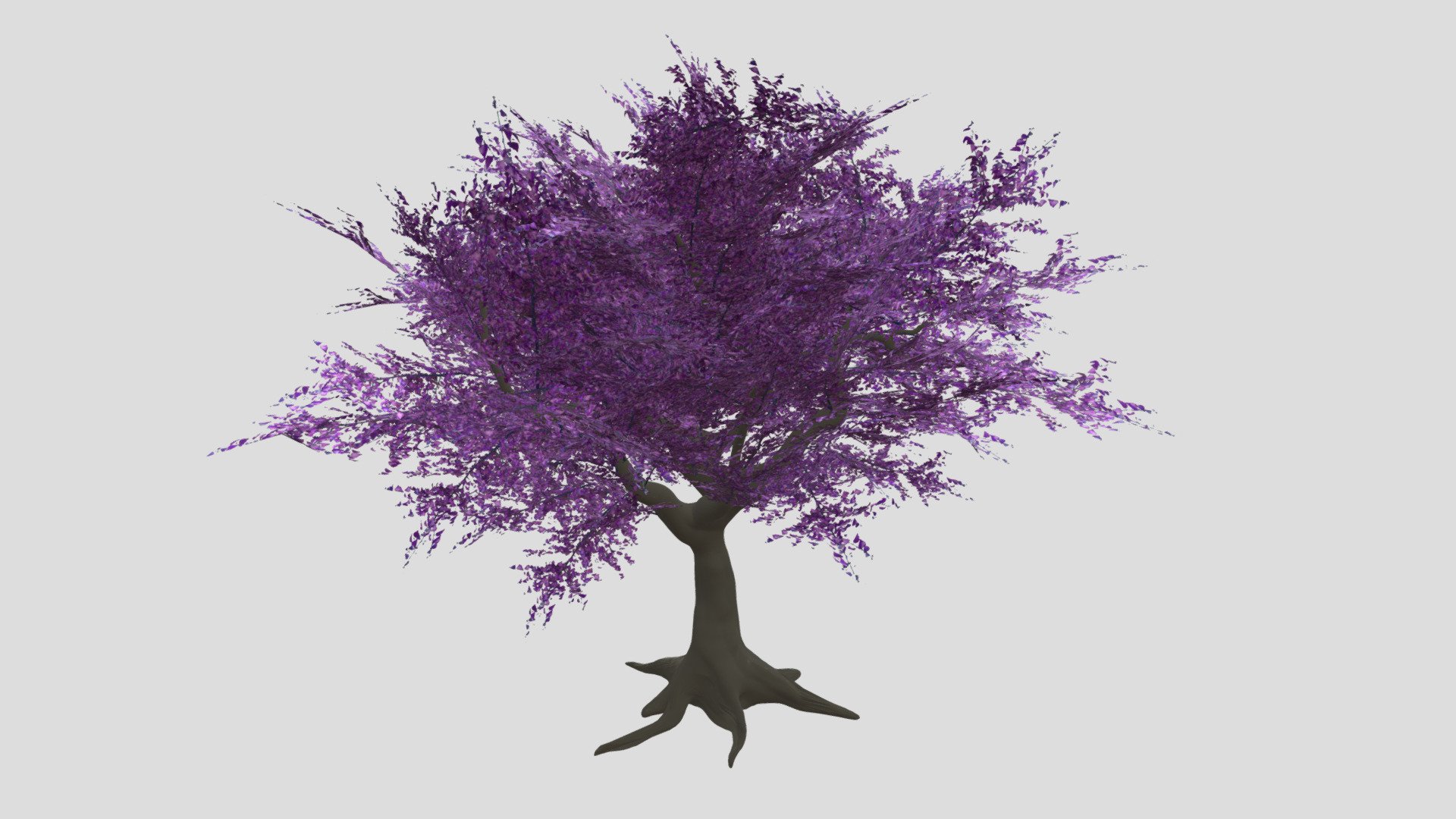 Purple Tree - 3D model by danisipinontea [dfcc09e] - Sketchfab