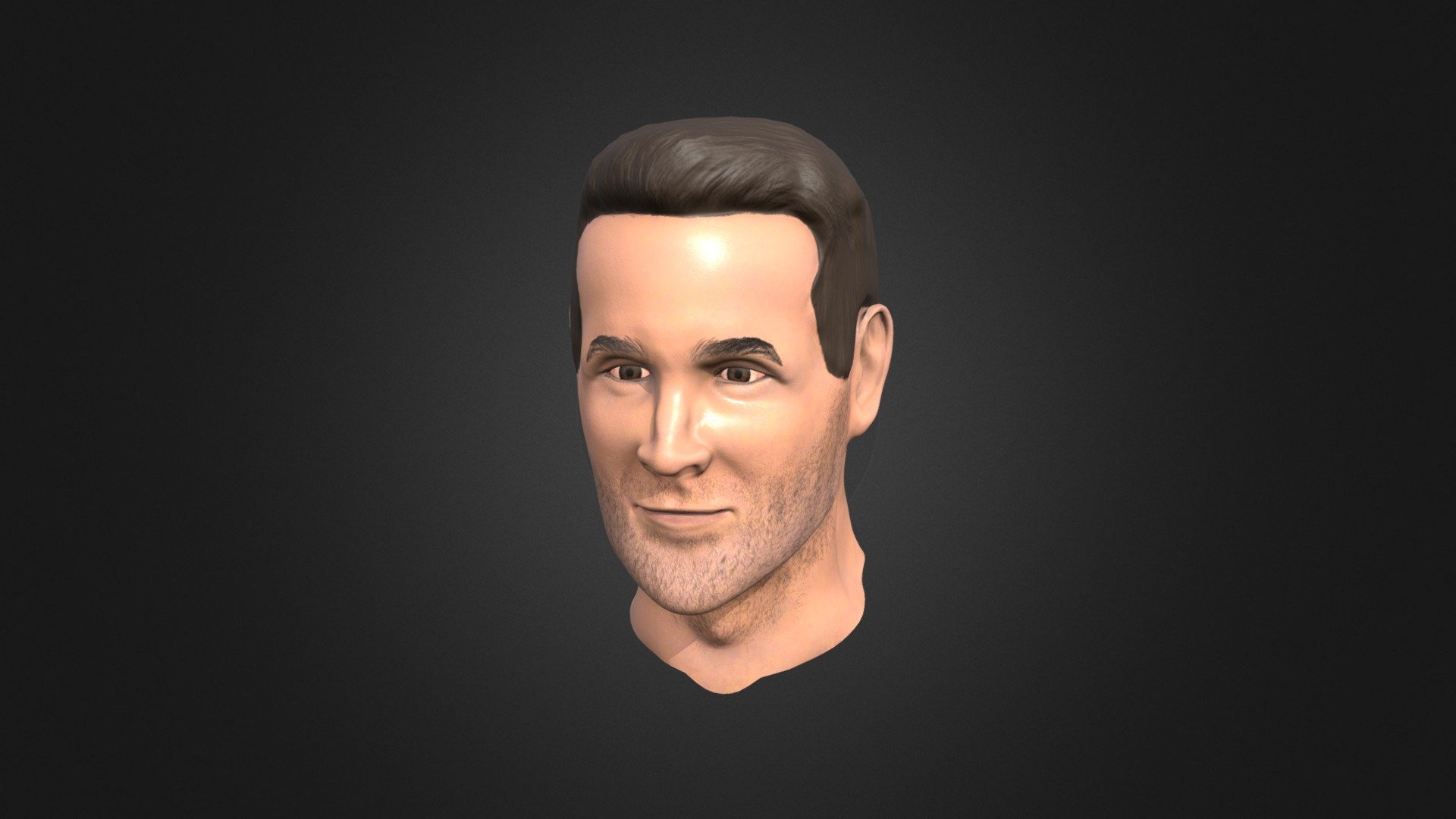 Ryan Reynolds Bust - 3D model by cheskett13 (@Cre8iveNative) [dfccdc3 ...