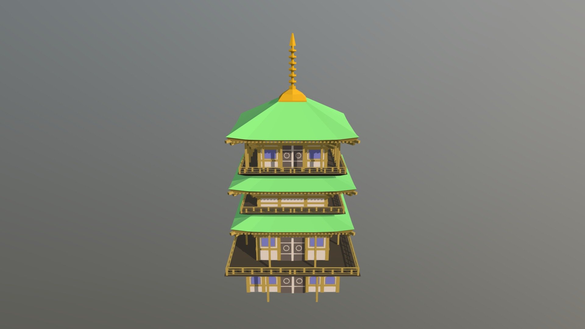 Temple - 3D model by msupolnikov [dfccfd8] - Sketchfab