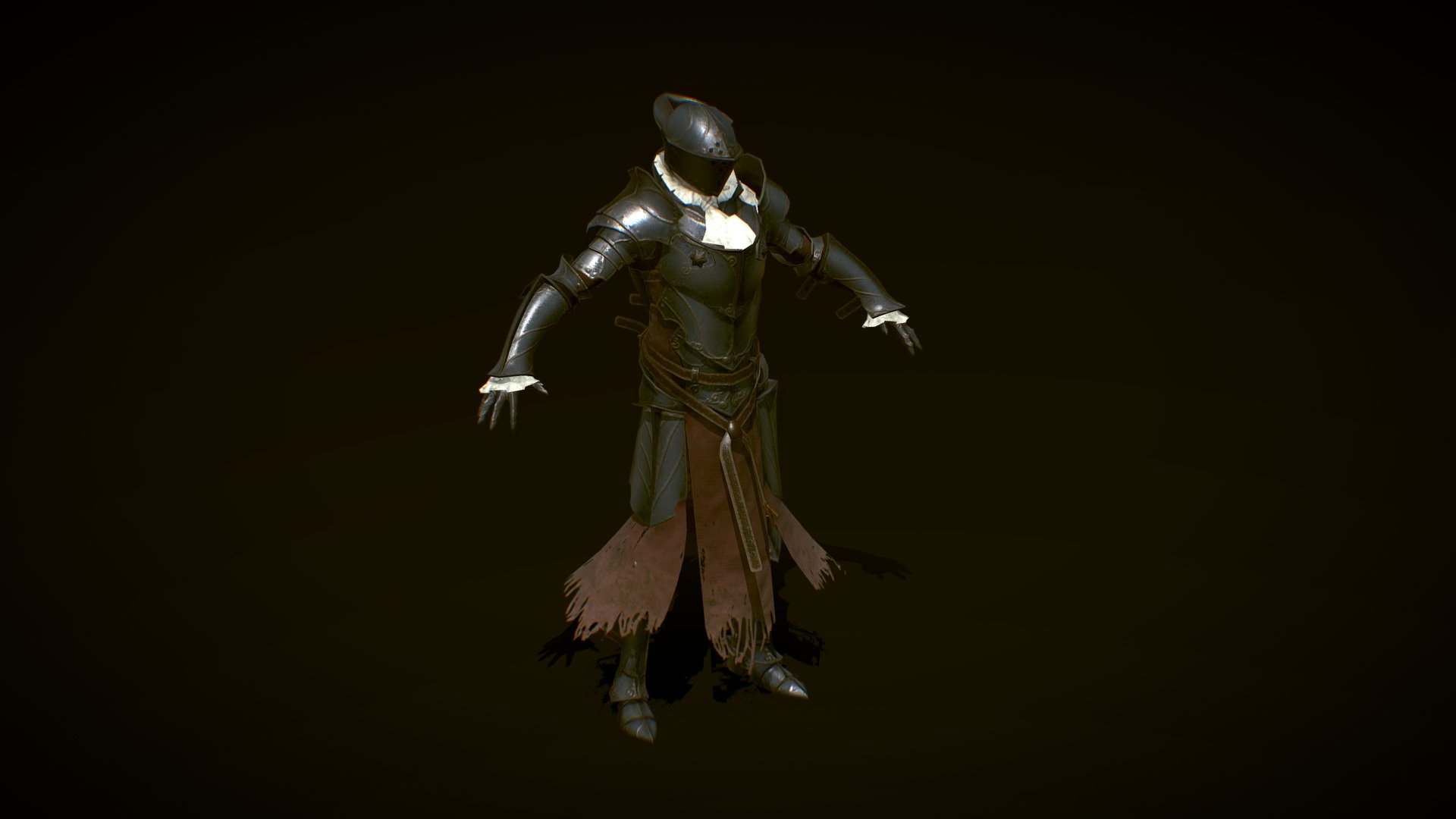 Armor Plate 002 - 3D model by Gunsinger [dfcd999] - Sketchfab