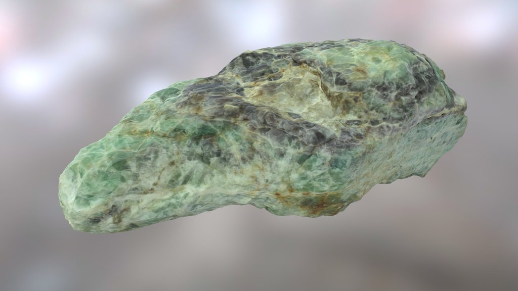Cyan Stone - 3D model by luyan [dfcdbe0] - Sketchfab