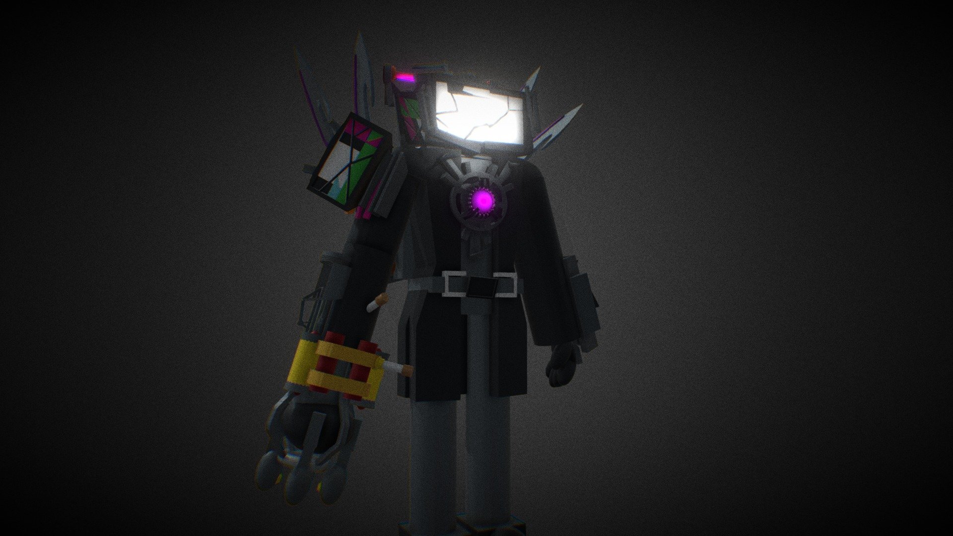 Astro Upgraded Titan TV Man - Download Free 3D model by bunny man ...
