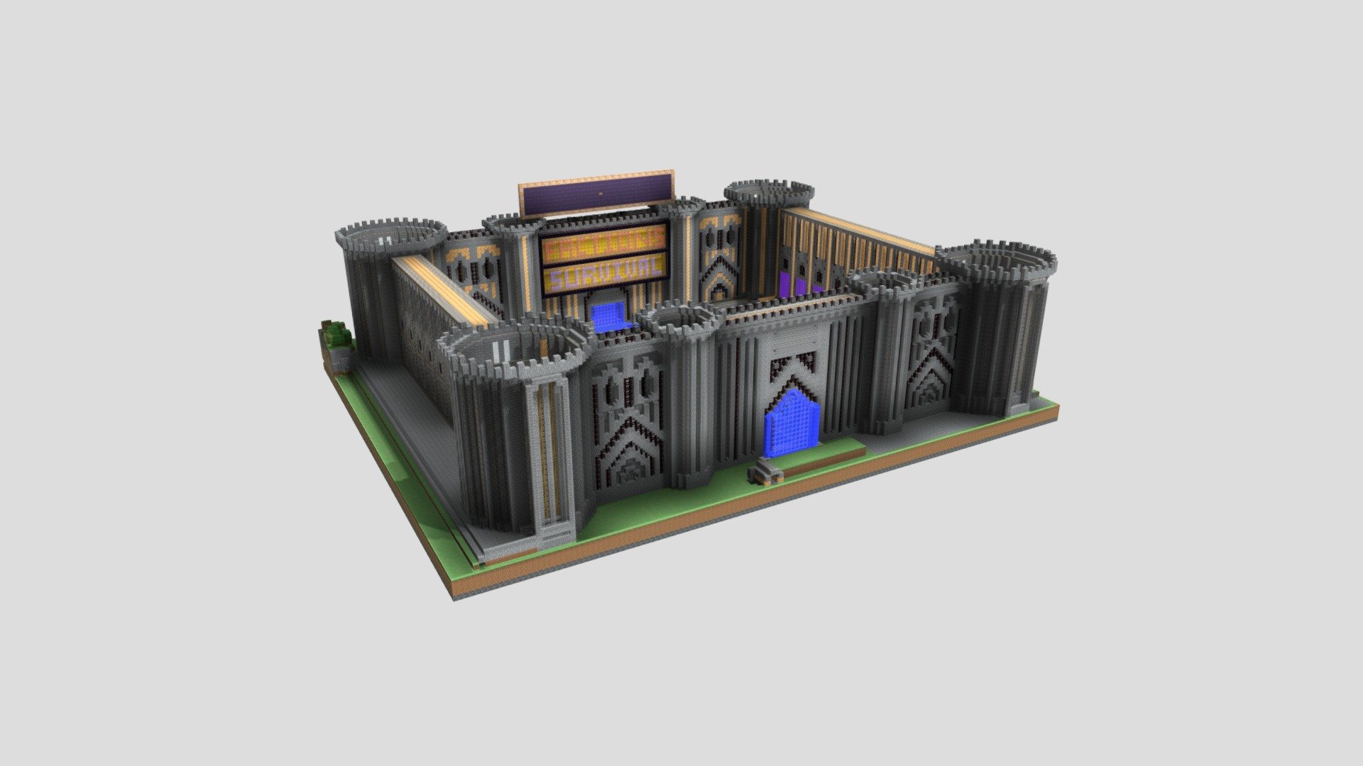 good-castle - Download Free 3D model by madexc [dfcee4e] - Sketchfab