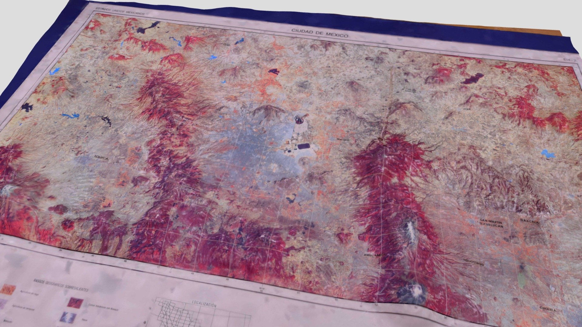 Plastic 3D map - Download Free 3D model by Ricardo Garnica (@rjgarnicap ...
