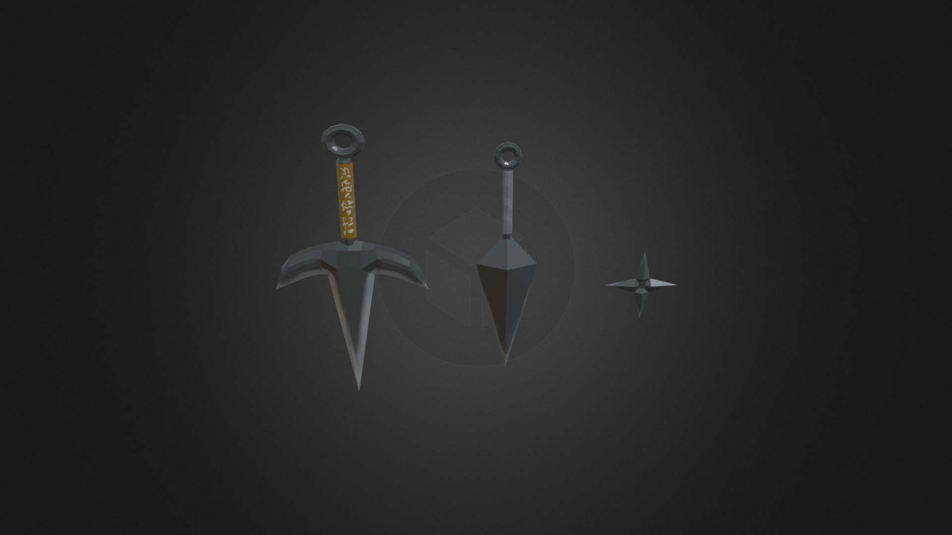 Ninja Tools - 3D model by Bargas [dfcf9a7] - Sketchfab