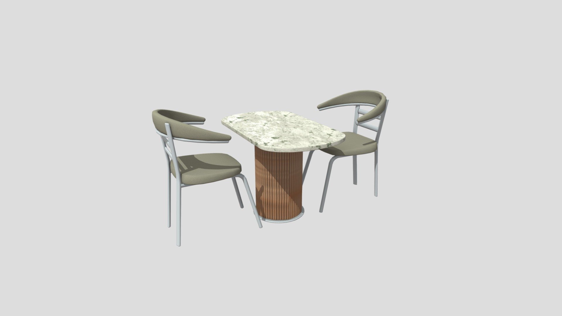 Small Table Set_20 - Buy Royalty Free 3D model by rebuilderai ...
